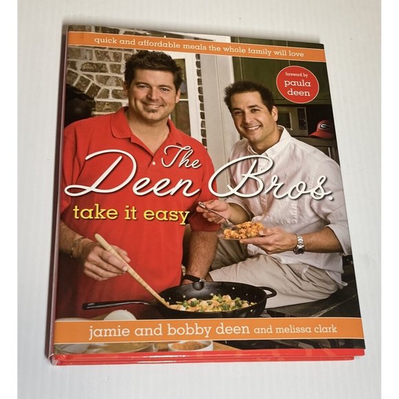 Accents | The Deen Bros Take It Easy Hard Cover Autographed Cook Book ...